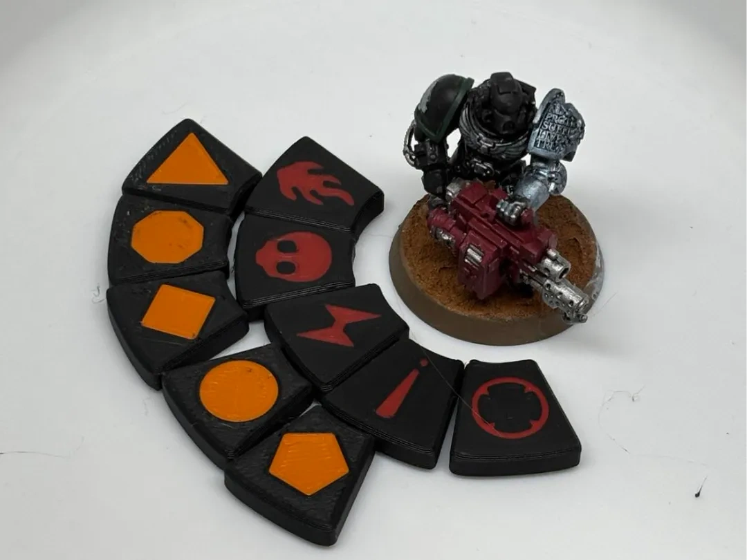 Kill Team 2024 MIscellaneous Shape/Symbol Tokens 来自 iglord - MakerWorld