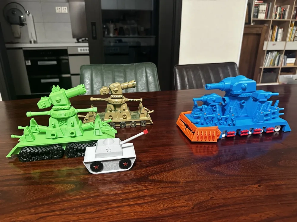KV44坦克 - 免费 3D 打印模型 - MakerWorld