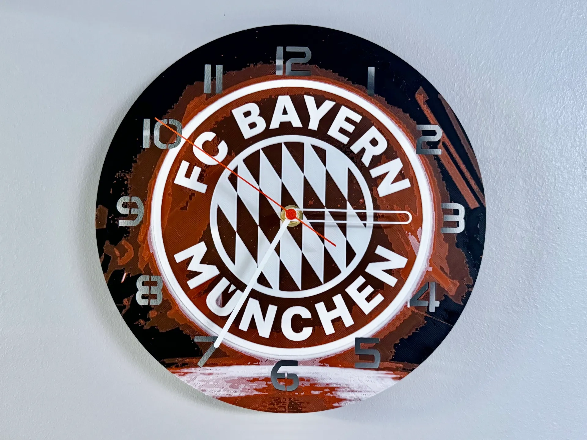 Wall Clock / Wanduhr FC Bayern Hueforge Kit011 来自 cP3D - MakerWorld