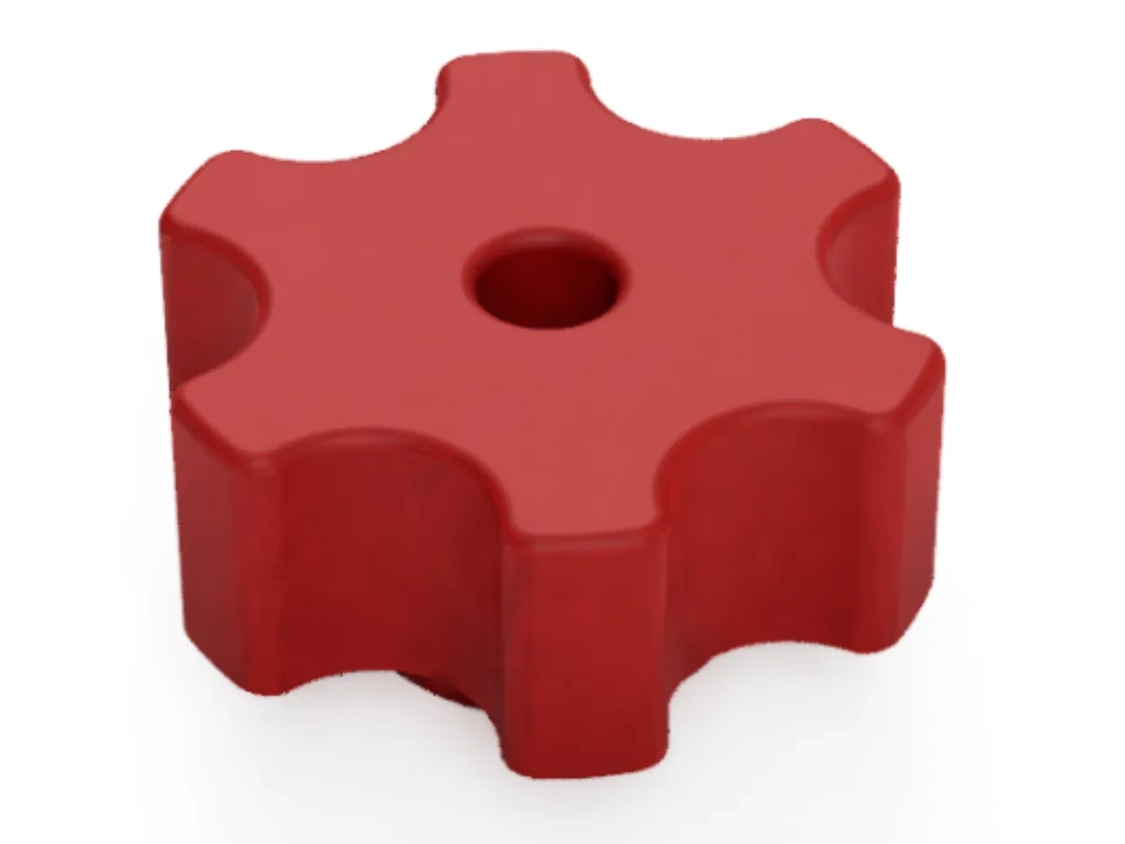 Star knob with M6 thread insert 来自 Armadiaboli - MakerWorld