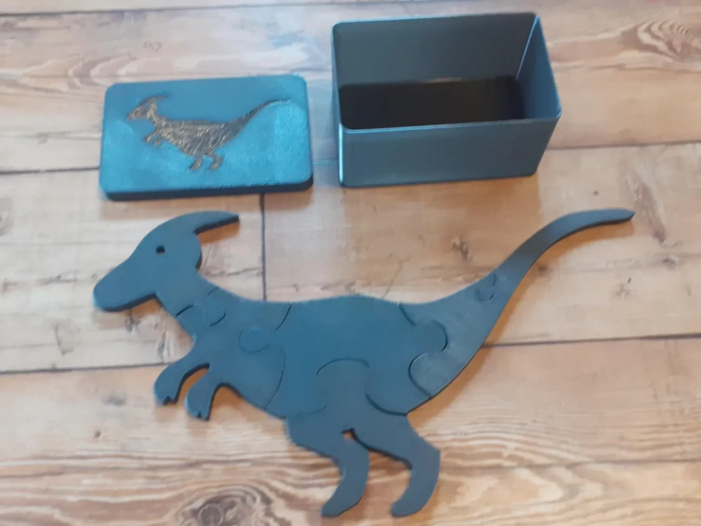 派拉斯龙 2D 拼图 + 盒子 来自 Hutnik - MakerWorld