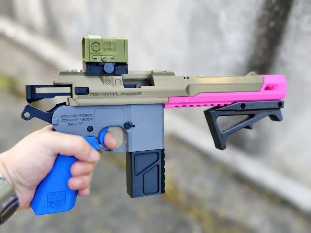 SRU CAD M712 / C96 毛瑟手枪现代化改装套件 来自 补补觉去 MakerWorld：免费下载 3D 模型