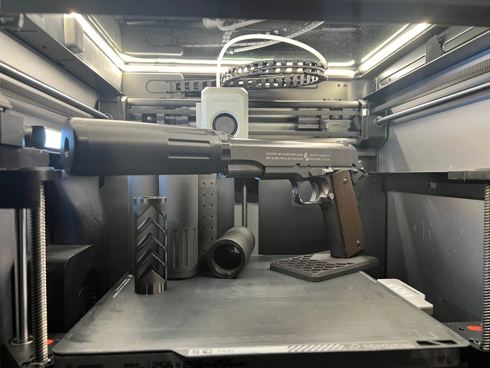 气枪消音器/抑制器 来自 KP design - MakerWorld