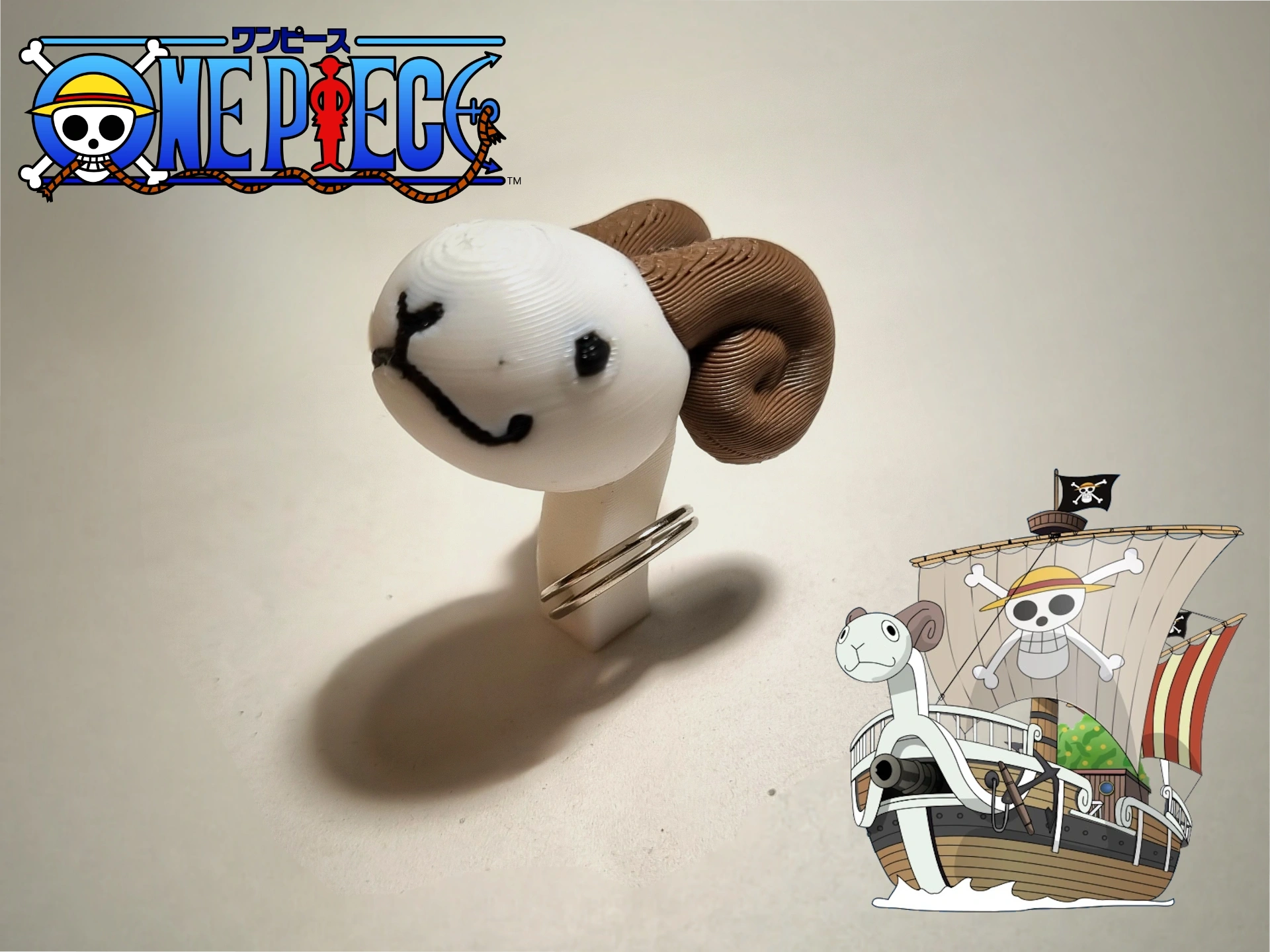 Going Merry One Piece Keychain 来自 Big Simi - MakerWorld