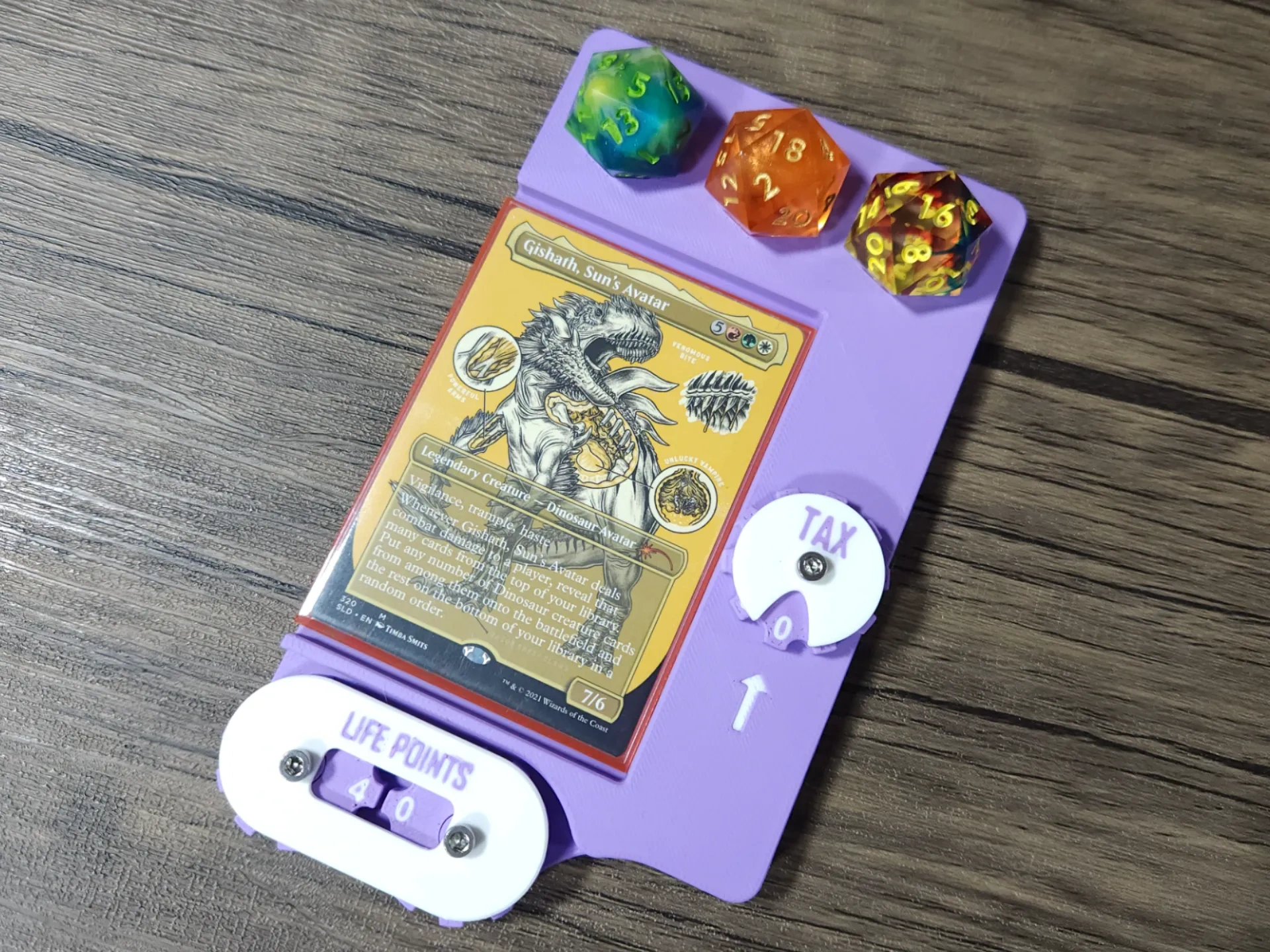 MTG Commander Damage, Tax, and Life Counter 来自 FranktheTank - MakerWorld