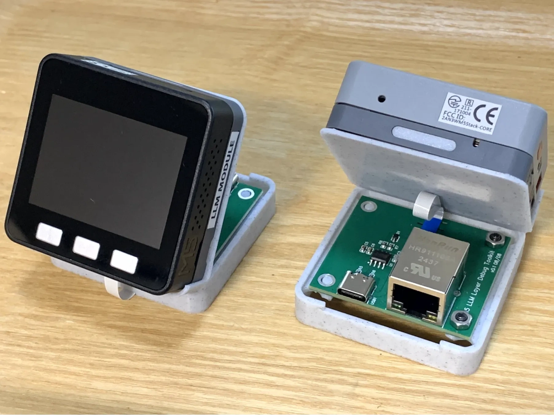 M5Stack 模组LLM支架带调试板 二次创作 - 来自 tokkyo - MakerWorld