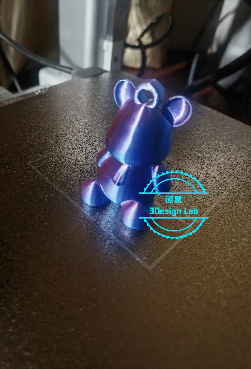 【潮流挂件】小熊4款 来自 顽意 3D design Lab【★】 - MakerWorld