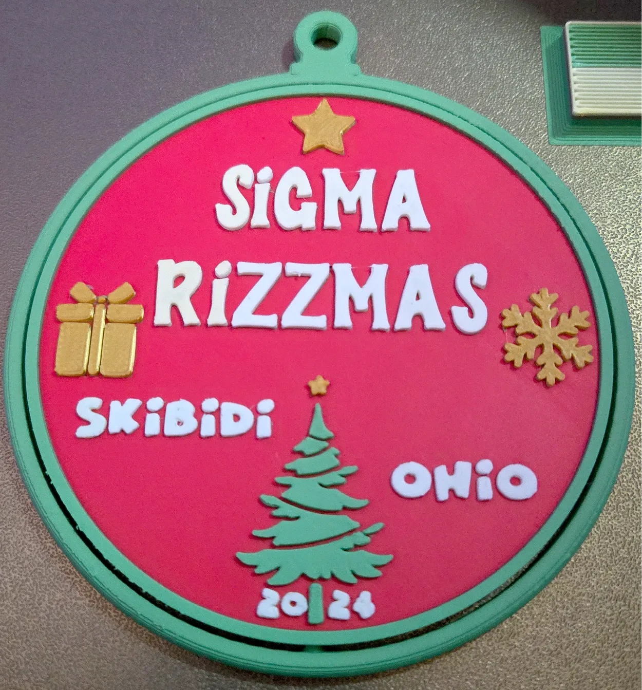 Sigma Rizzmas skibidi OhiO圣诞树饰品 来自 psybertech - MakerWorld