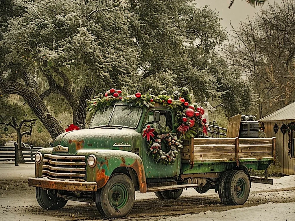 Christmas Farm Truck Lithophane 来自 GregR - MakerWorld