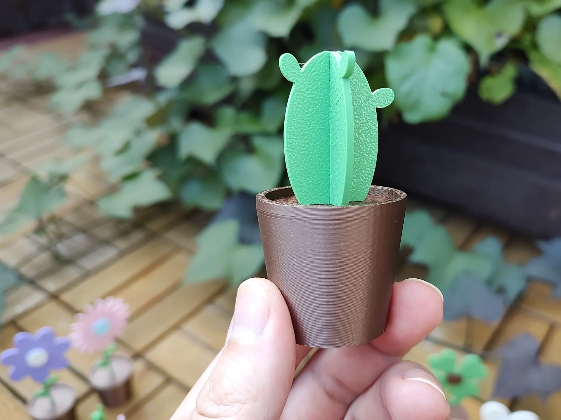 Folding flower in a pot V5 来自 MartyDIY - MakerWorld
