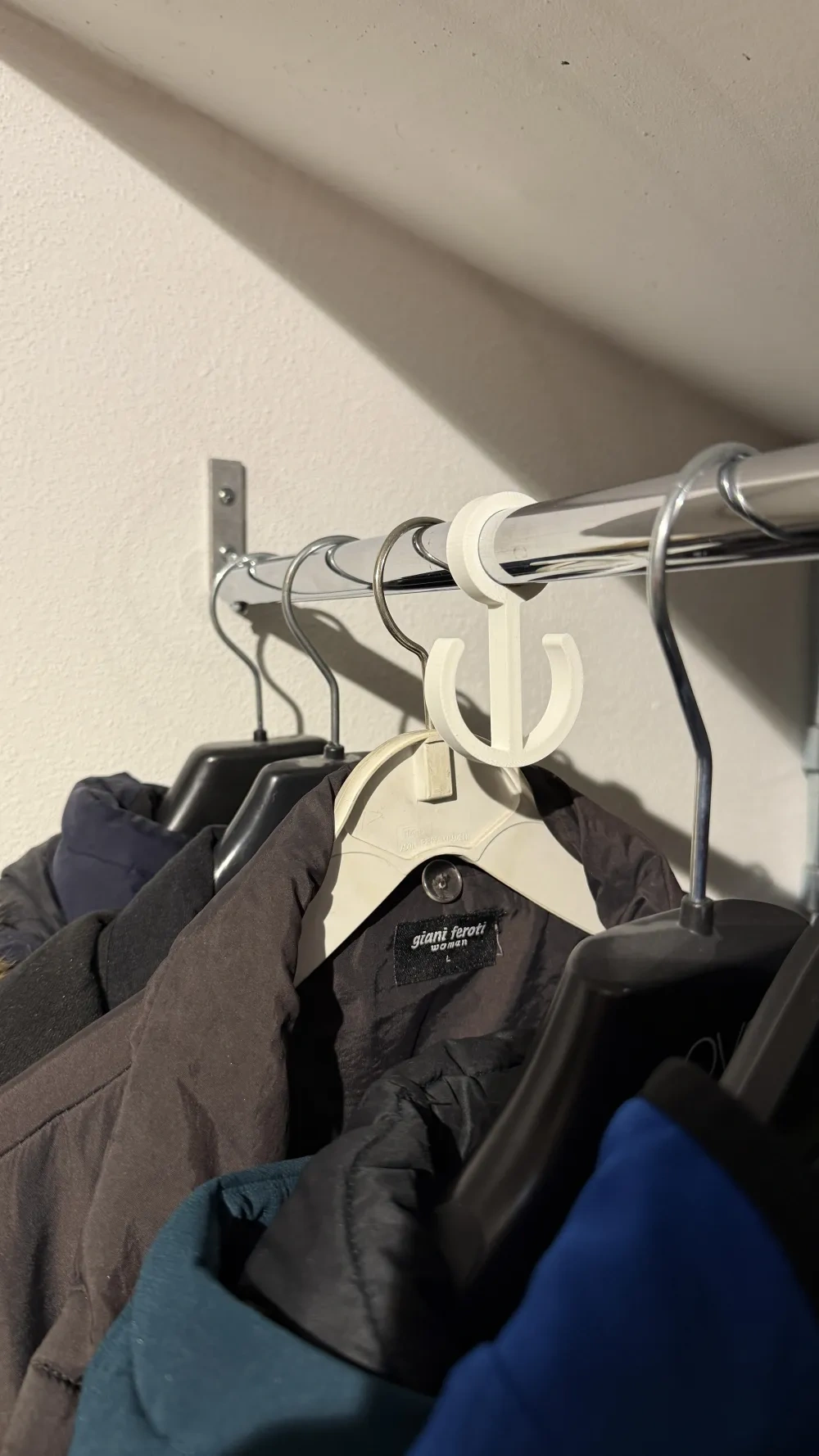 衣钩 挂衣杆 22.5厘米直径 来自 JK Prints MakerWorld：免费下载 3D 模型