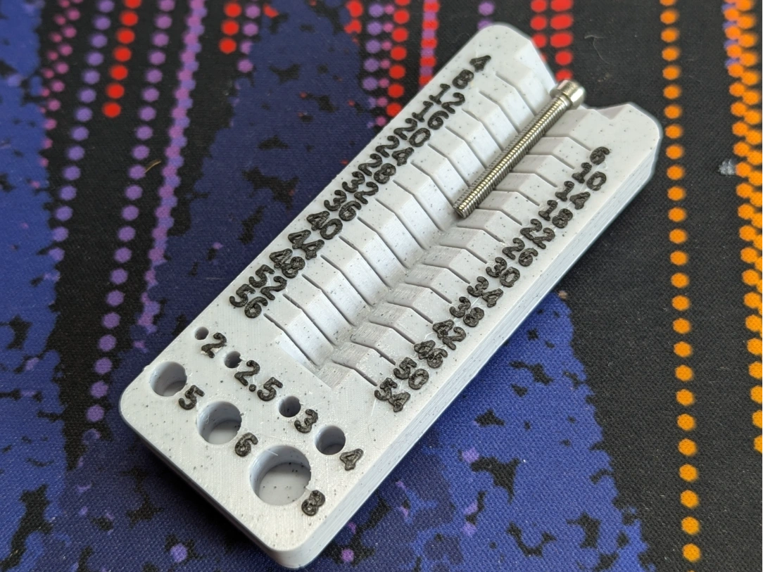 Compact Screw Measuring Tool 来自 chef - MakerWorld
