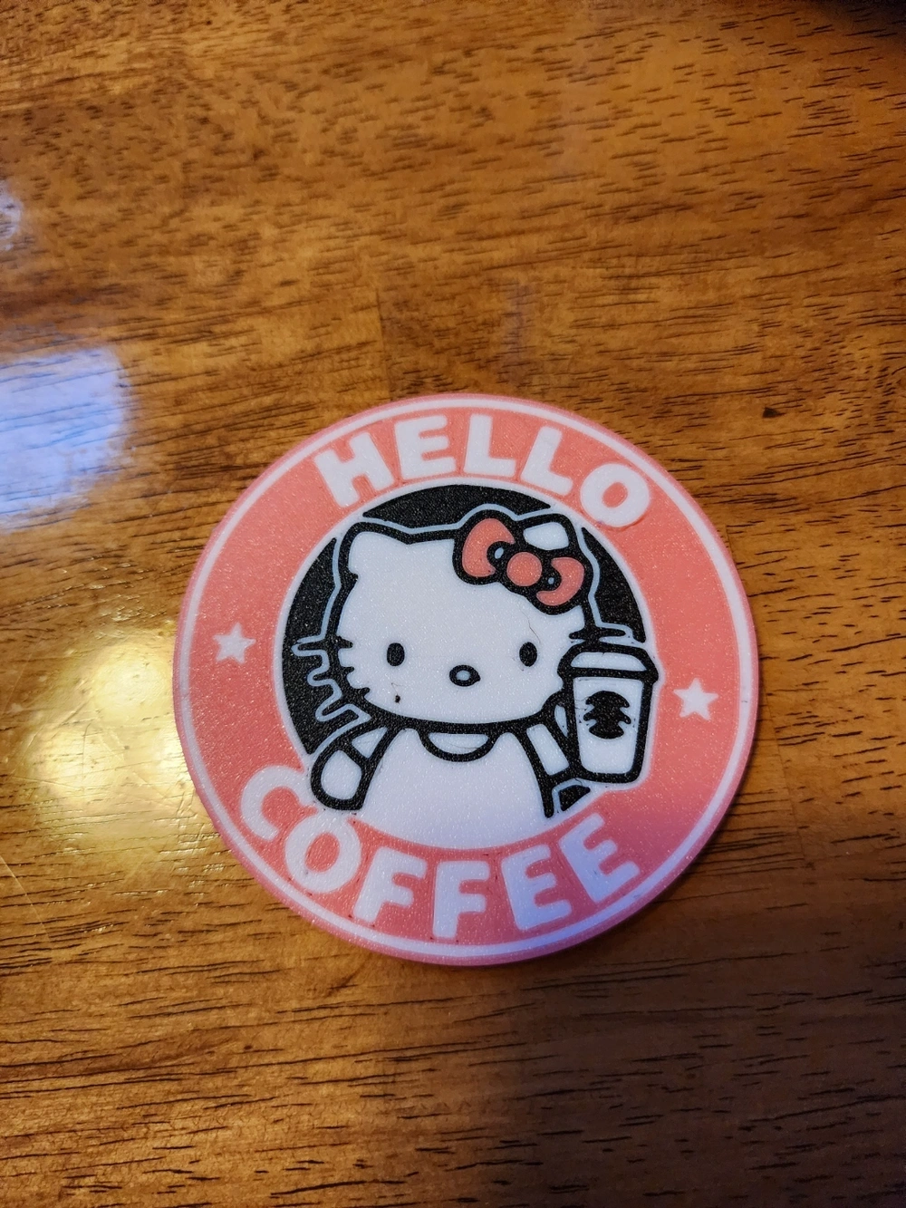Hello Kitty Coffee Coaster 来自 Picture_it - MakerWorld