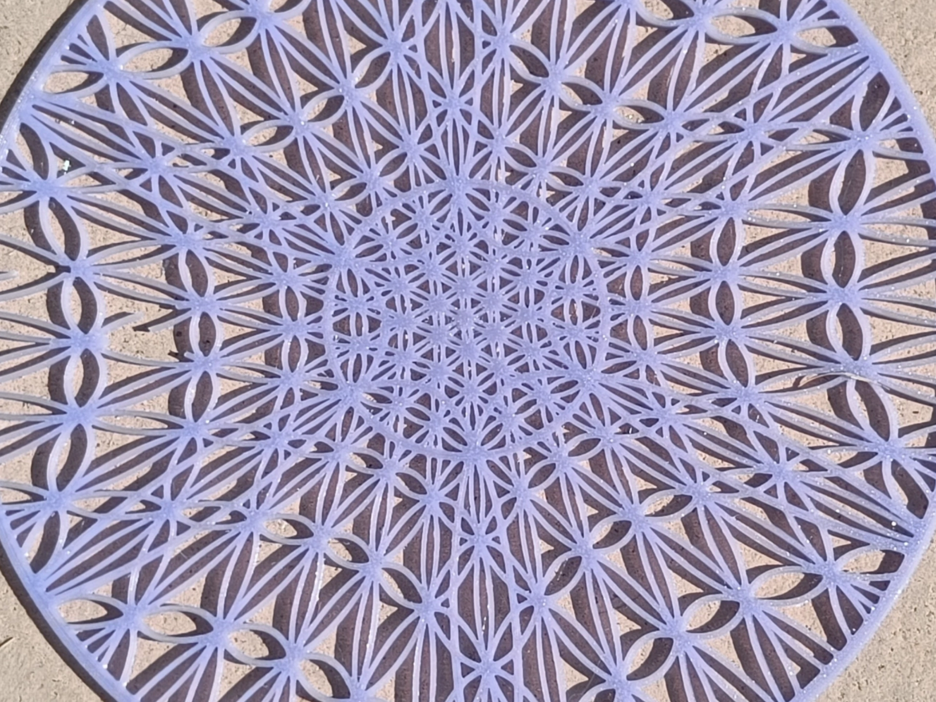 Distorted hexafoil wall art 来自 Namiiria - MakerWorld