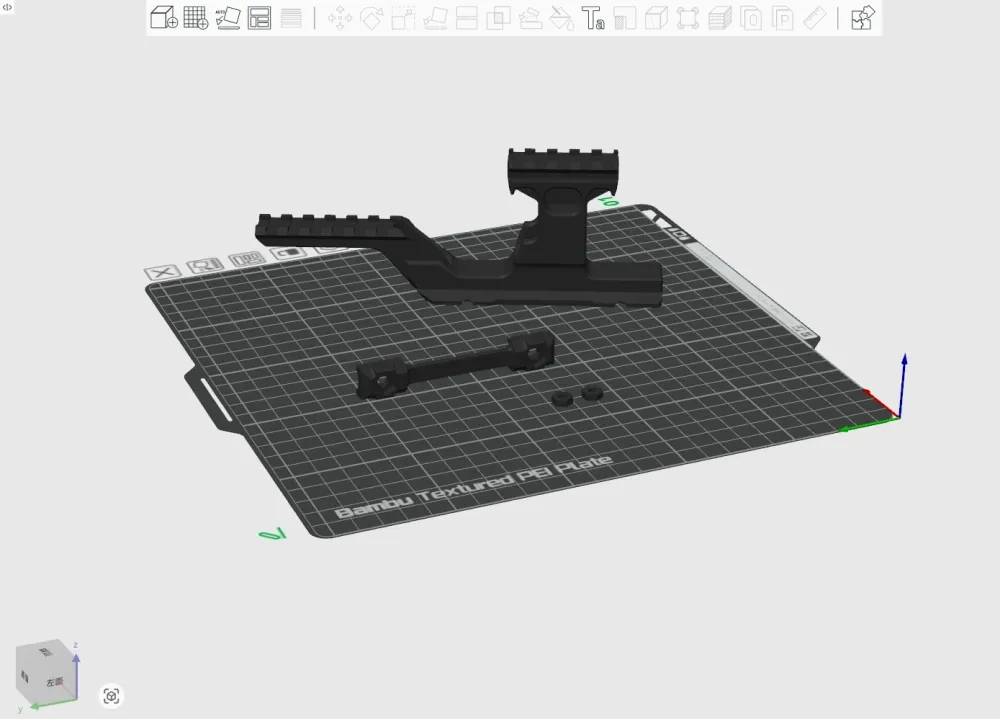 GBRS Hydra Mount/九头蛇/嗨爪镜桥 - 免费 3D 打印模型 - MakerWorld