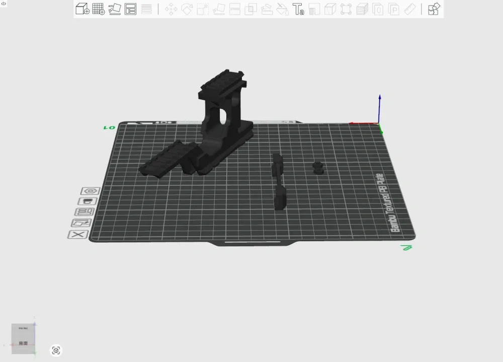 GBRS Hydra Mount/九头蛇/嗨爪镜桥 - 免费 3D 打印模型 - MakerWorld