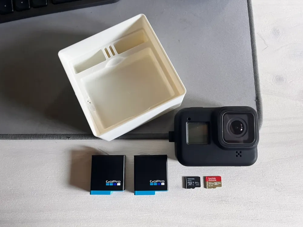 GoPro存储的Gridfinity系统 二次创作 - 来自 Jade DIY - MakerWorld