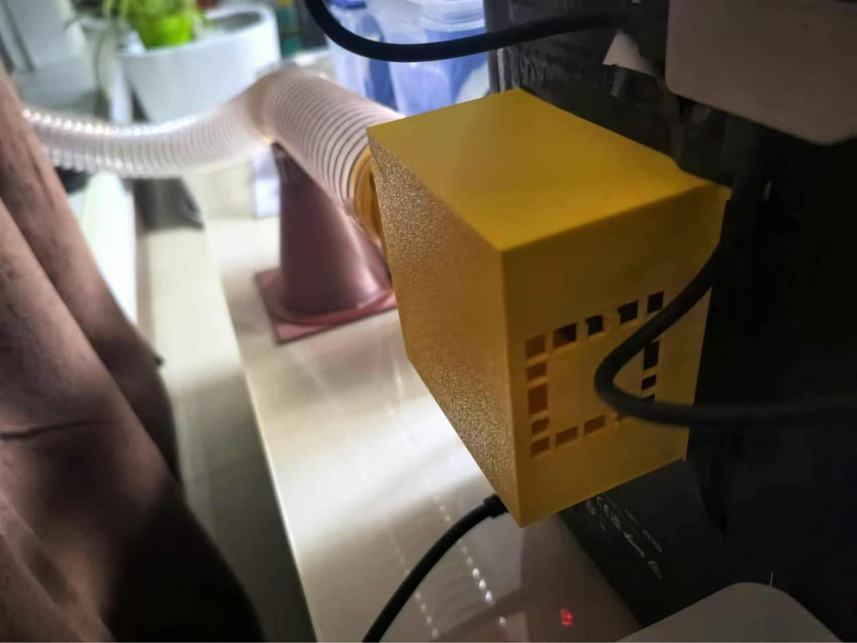 P1S exhaust gas collection device 尾气收集排放装置 来自 打印不能停 MakerWorld：免费下载 3D 模型