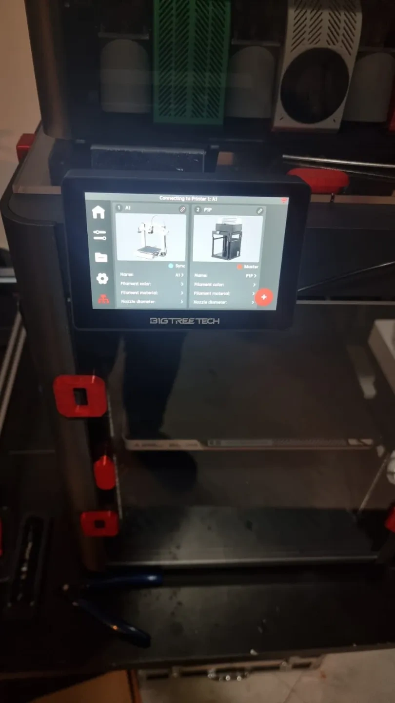 P1P、P1S的Panda Touch支架（支持P1P、P1S上的Pandatouch触摸屏） 二次创作 - 来自 XentoBi ...