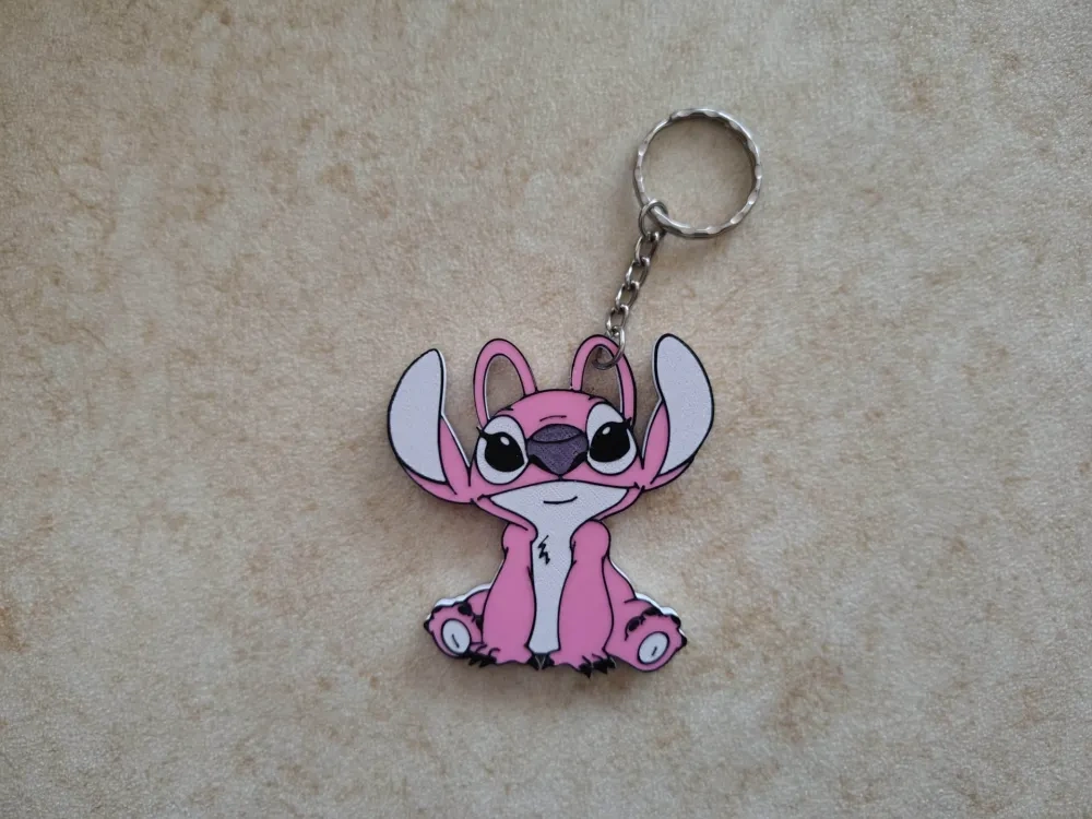 史迪奇与安琪儿 来自 Robynud MakerWorld：免费下载 3D 模型