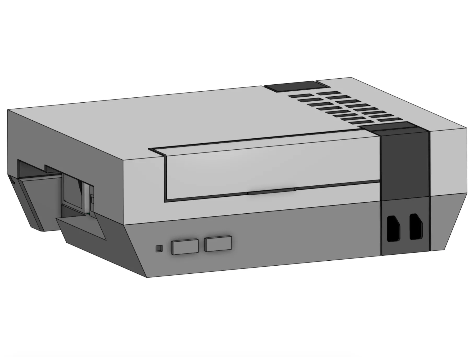 Raspberry Pi 5 - NES inspired Case 来自 That_Guy - MakerWorld