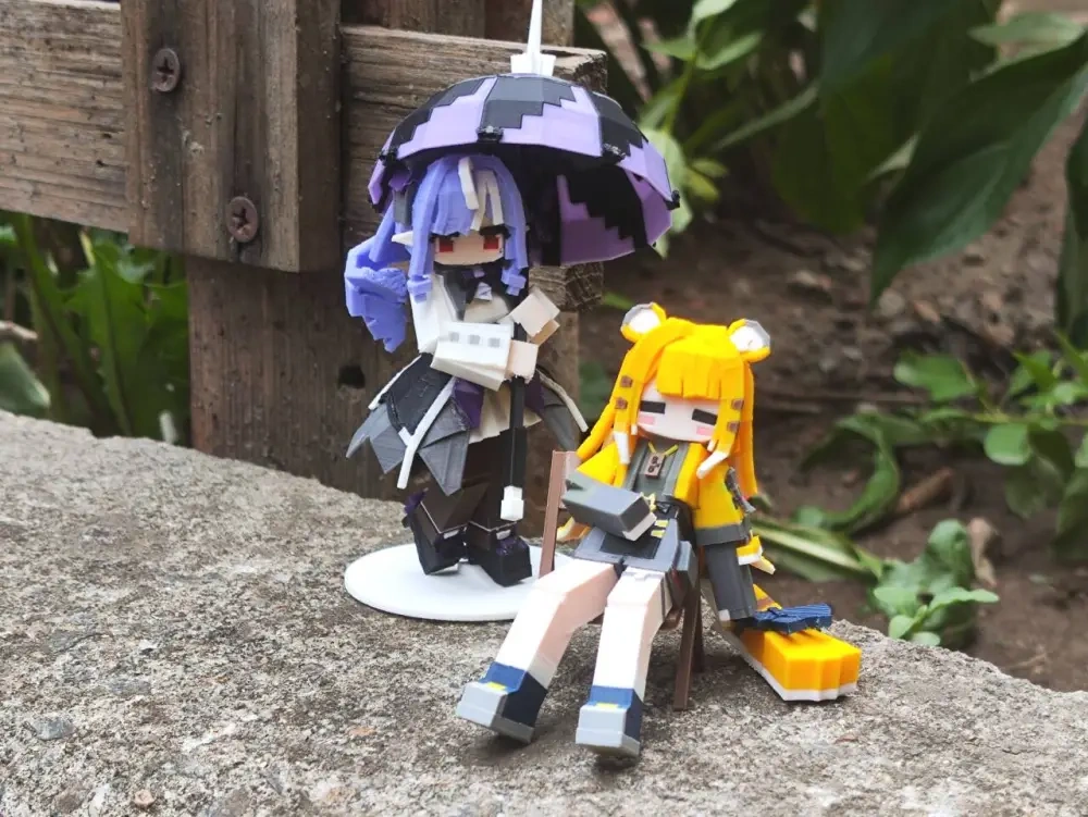 我的世界YSM风格橘福福 来自 十七酱 MakerWorld：免费下载 3D 模型