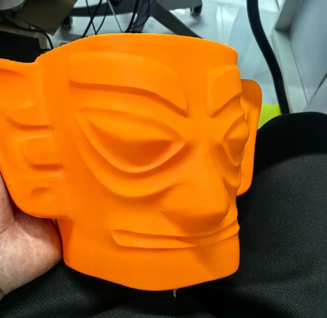 三星堆面具 来自 Rocket Luo MakerWorld：免费下载 3D 模型