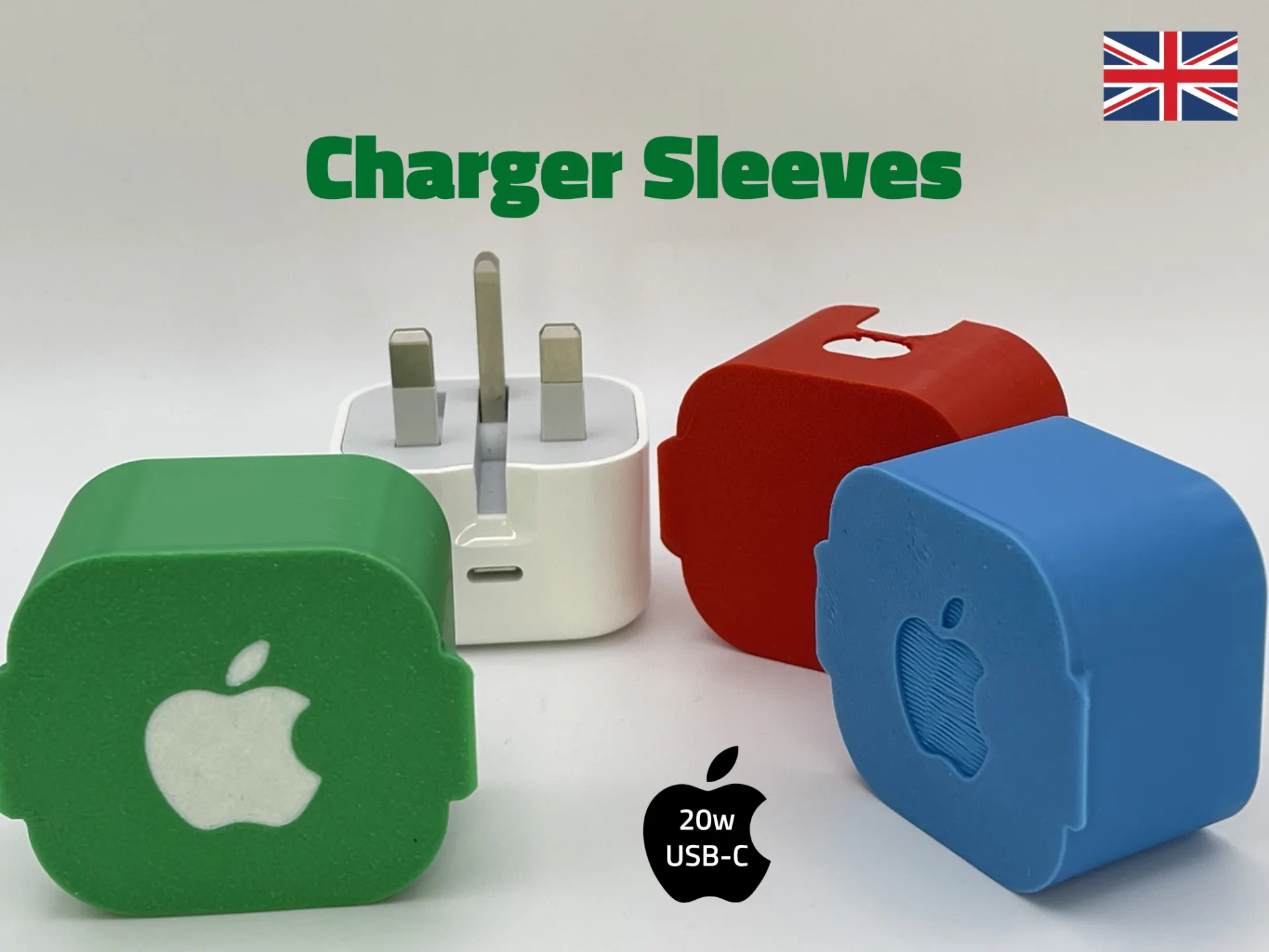 Charger Sleeve - Apple 20W USB-C [UK] 来自 MalcTheOracle - MakerWorld