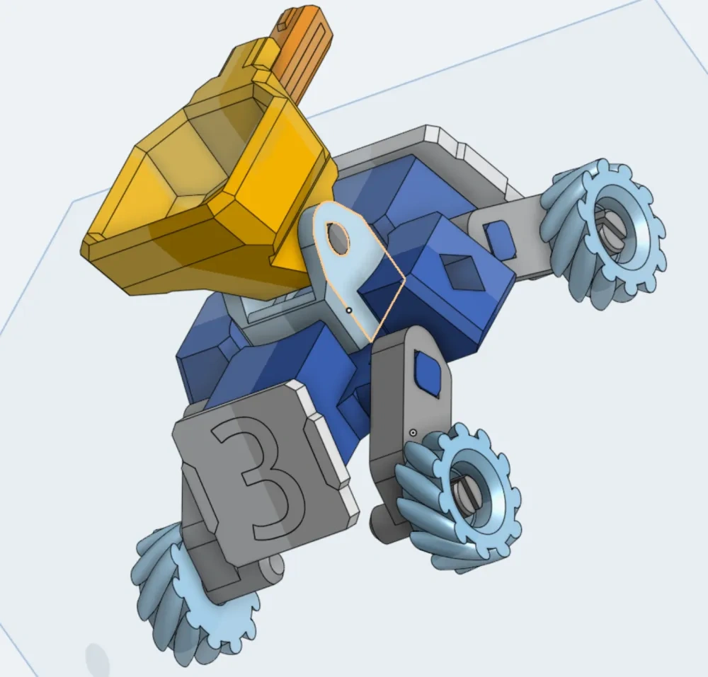 Robomaster 步兵拼装模型 来自 Kugong MakerWorld：免费下载 3D 模型