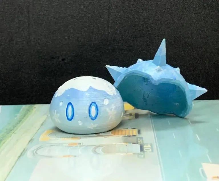 Genshin Impact Cryo Slime 来自 Jackson - MakerWorld