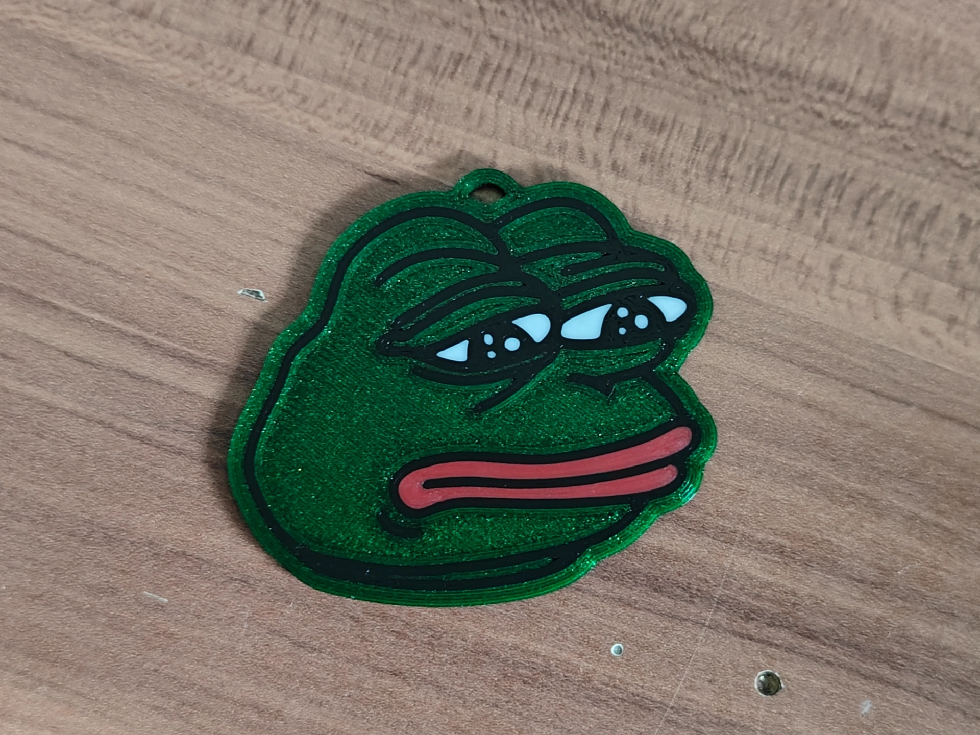 Pepe The Frog, Feels bad man keychain 来自 M.Holicky - MakerWorld