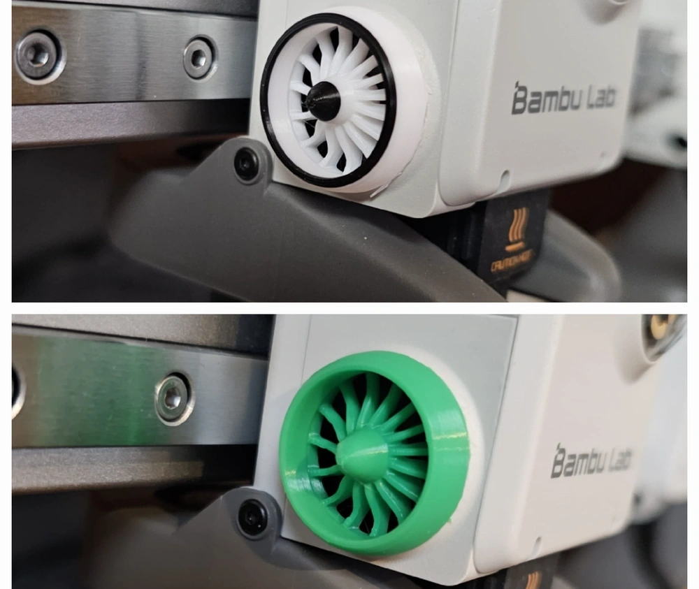 A1/A1 Mini Fan Cover Airplane engine 来自 Barika - MakerWorld