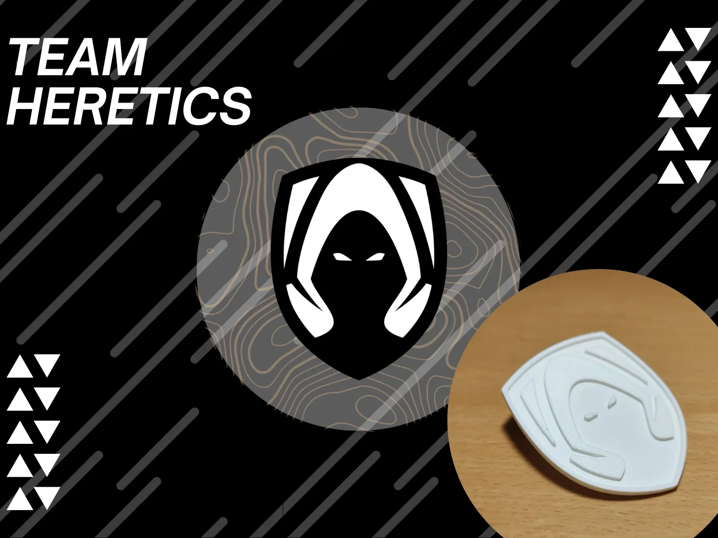 Team Heretics Logo 来自 JonK37 - MakerWorld