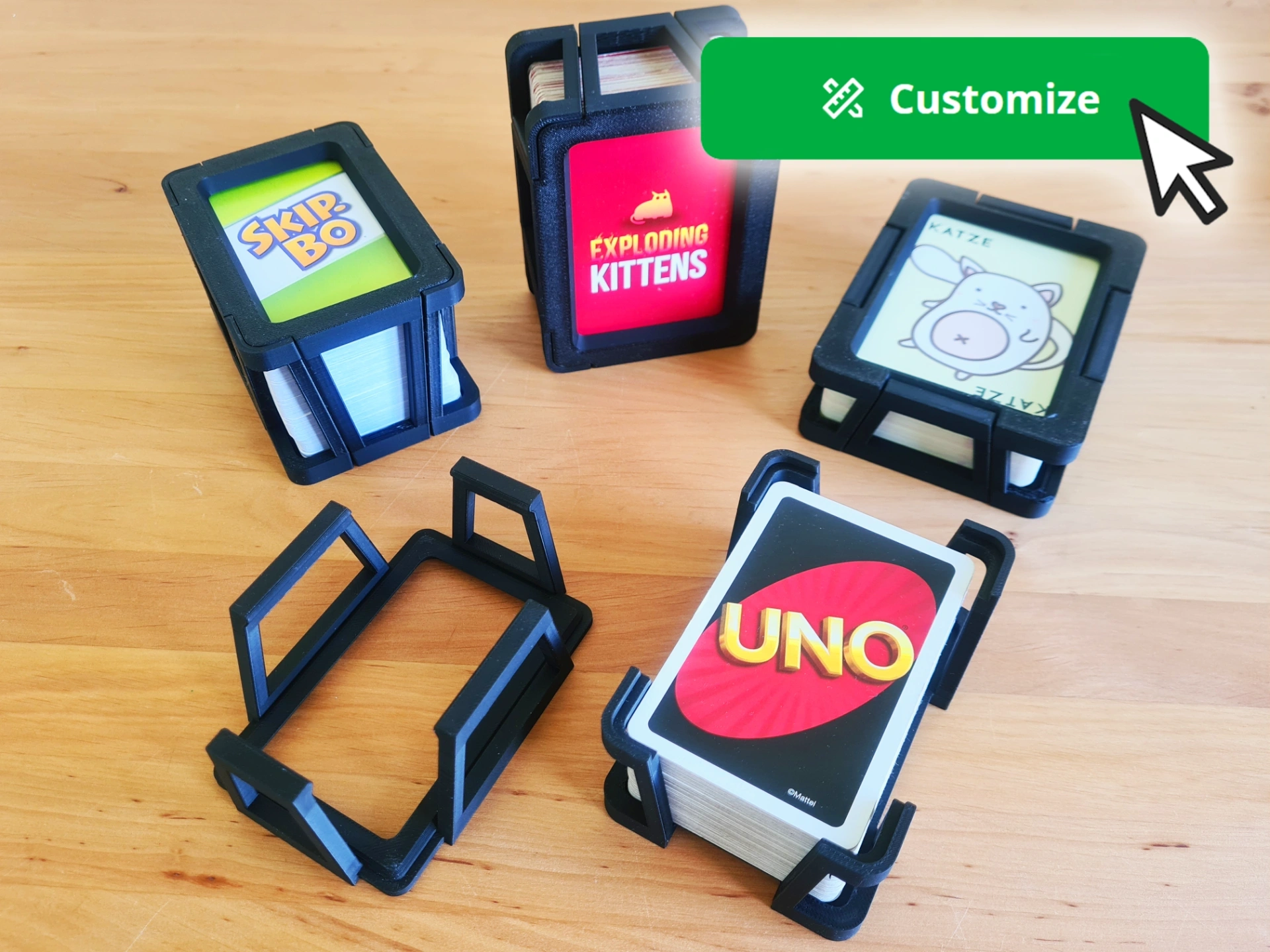 参数化扑克牌盒 来自 Molodos - MakerWorld