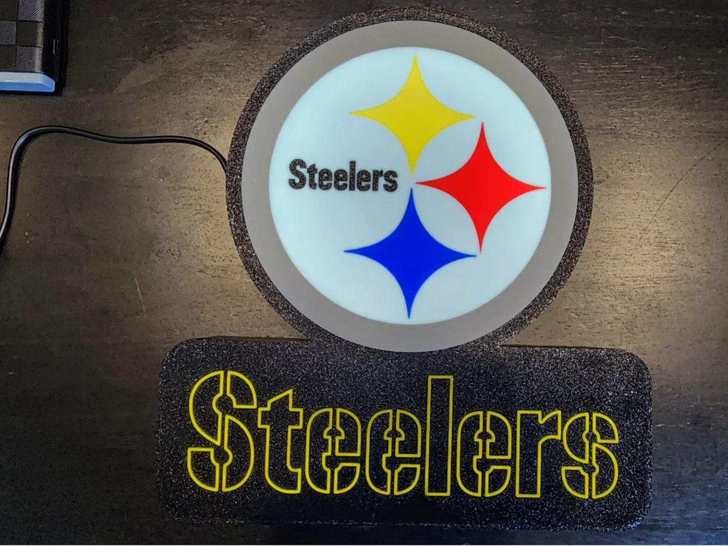 Pittsburg Steelers LED Light Box 来自 MayHem - MakerWorld