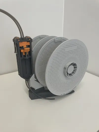 A1/A1mini 自动续料器 AMS mech 机械式自动耗材备份系统 V1.2 来自 张氏精工工作室 MakerWorld：免费下载 3D 模型