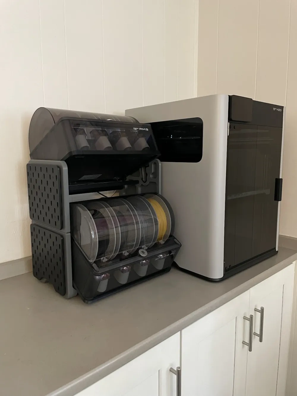 双AMS堆叠器 来自 Brandon Raineri MakerWorld：免费下载 3D 模型