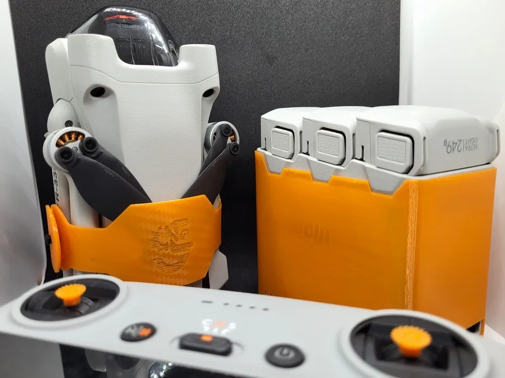 DJI MINI 3 PRO, Propeller guard strap 来自 JS DESIGN - MakerWorld