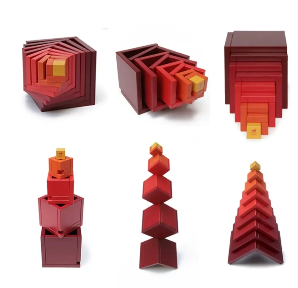 瑞士 Naef Cella 经典立方体创意积木 来自 童言童语 MakerWorld：免费下载 3D 模型