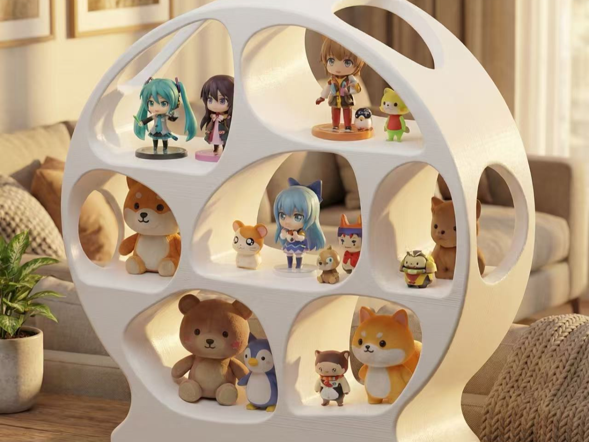 异形洞洞展示架 - 免费 3D 打印模型 - MakerWorld