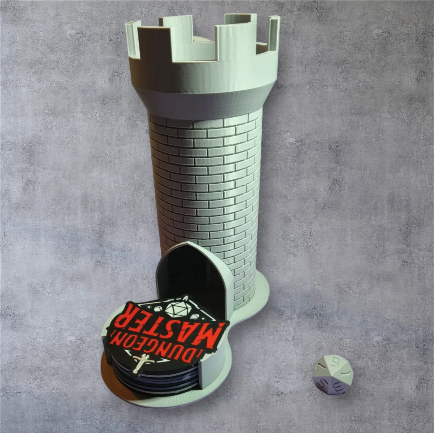 龙与地下城杯垫架及骰子塔 来自 Zebbb3D - MakerWorld