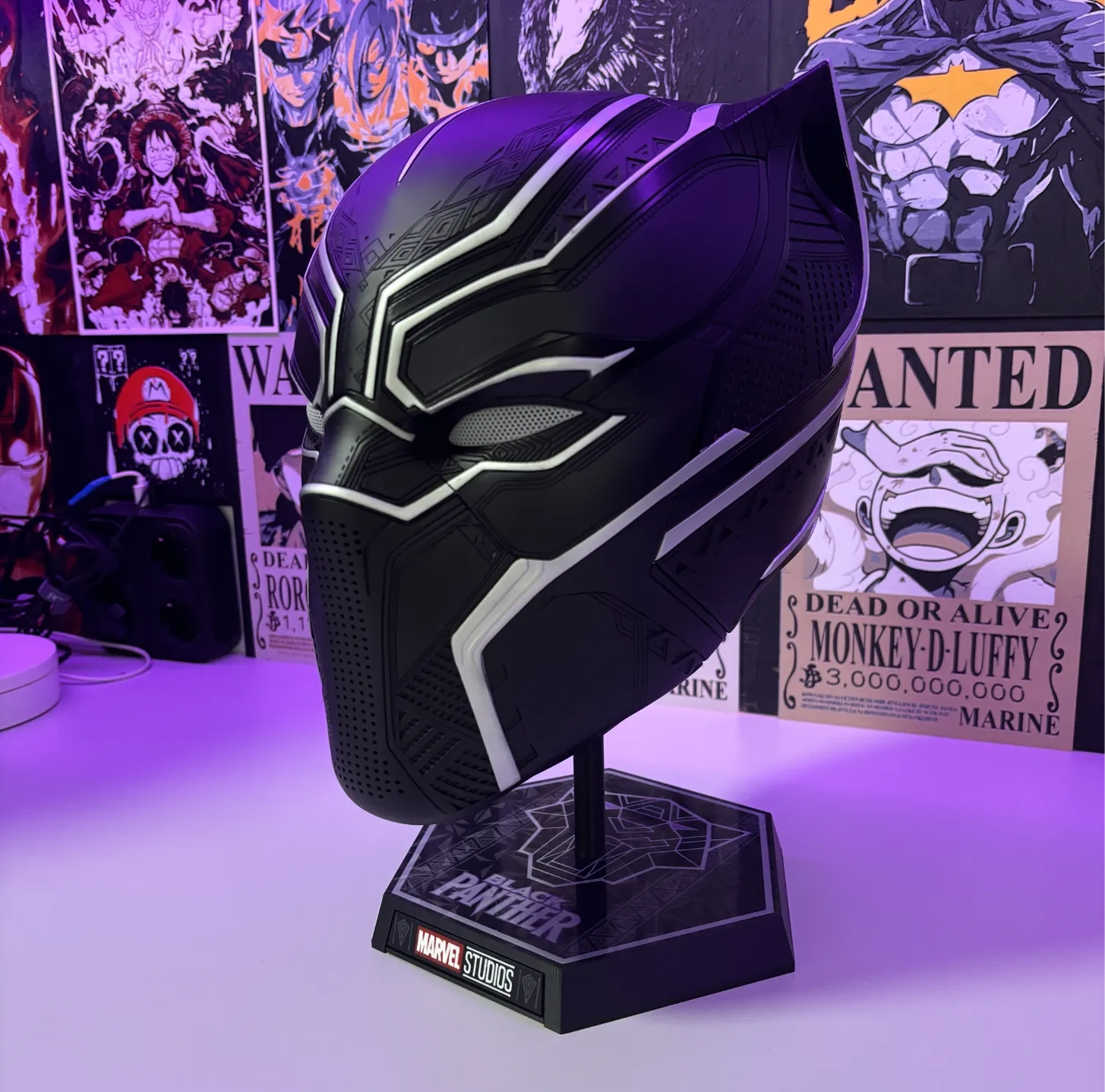 Black Panther Mask Base/Stand - Marvel 来自 WildWolf_3D - MakerWorld