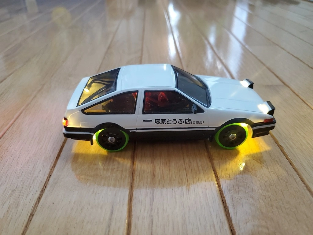 Fully Printed 4WD Drift Car Chassis - 1:28 Scale 来自 AlexY_MakerWorld：免费 ...