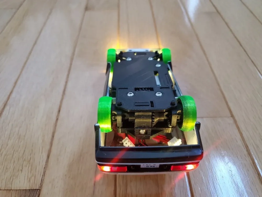 Fully Printed 4WD Drift Car Chassis - 1:28 Scale 来自 AlexY_MakerWorld：免费 ...
