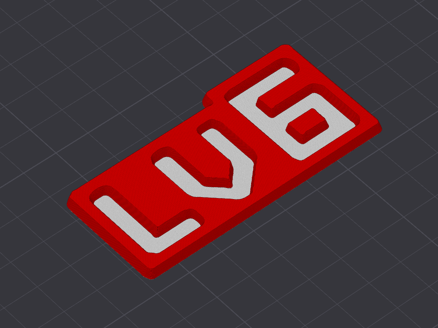 B站Lv6. 六级号标识 来自 笑熙熙Xi - MakerWorld