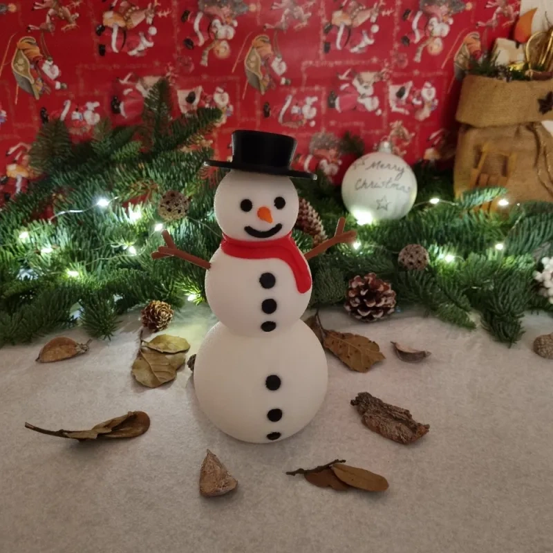 雪人 来自 Anthony_323 MakerWorld：免费下载 3D 模型