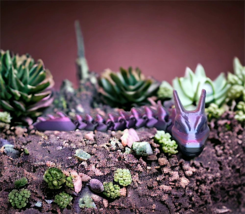 Dragon worm 来自 Slowpoke's Workshop - MakerWorld