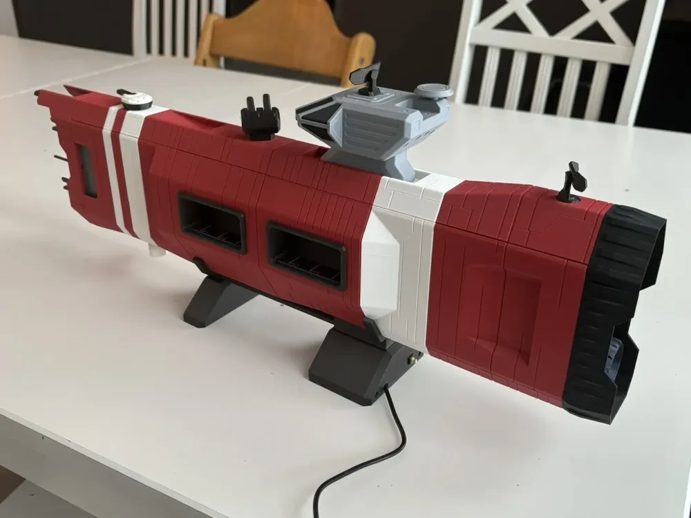 船坞 - 模块化飞船建造套件 来自 polymech3D - MakerWorld