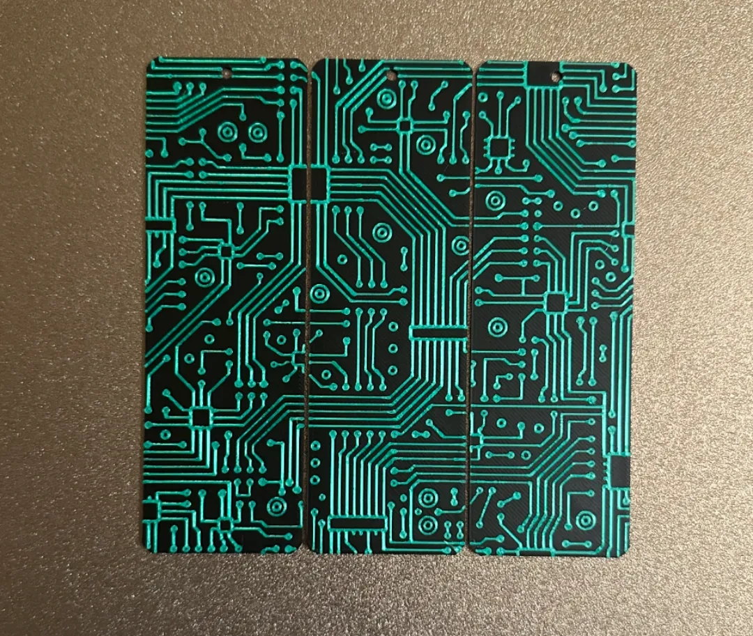 三款电路板书签 来自 Hockey Dad - MakerWorld
