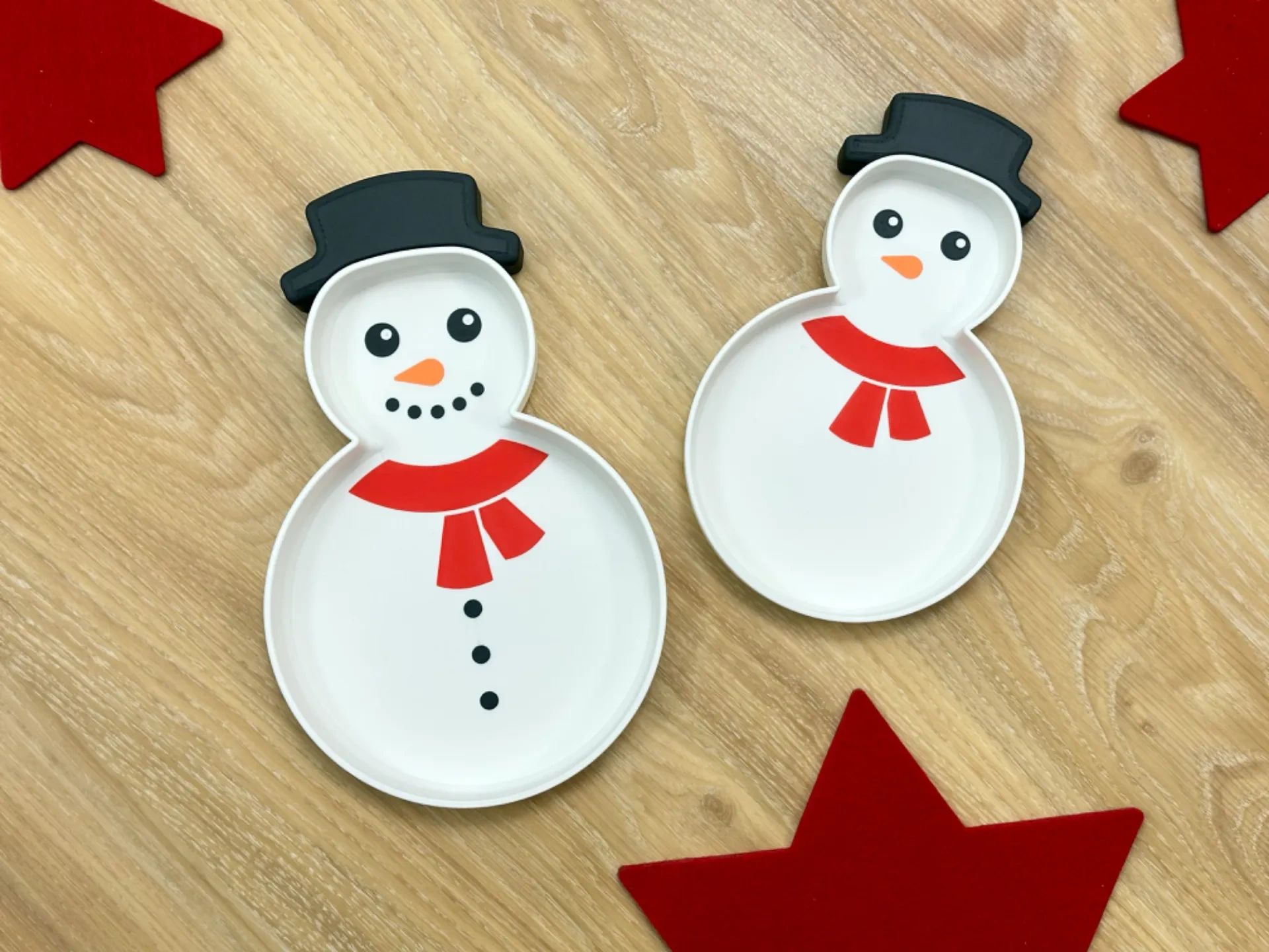 雪人碗/托盘 来自 Maxx Design - MakerWorld